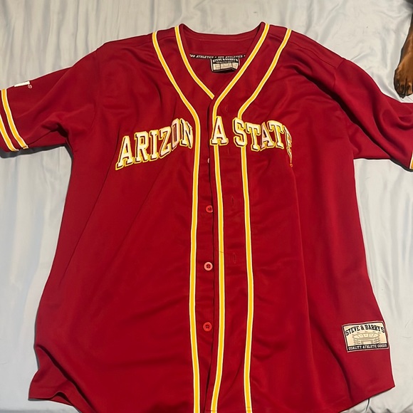 S&B Athletics | Shirts | Vintage Asu Baseball Jersey | Poshmark